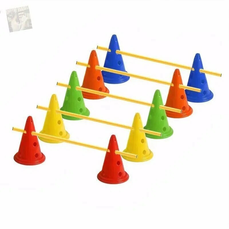 Набор препятствий для аджилити Dog Activity, Trixie (10 конусов 30 см, 5 перекладины 100см)