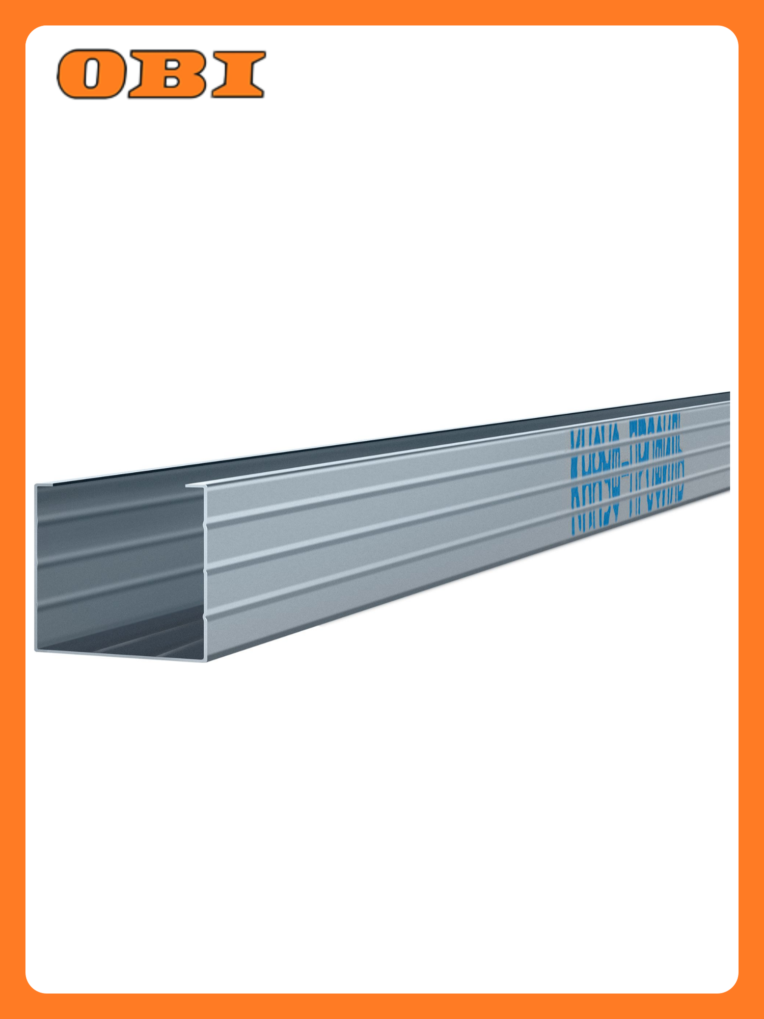 Профиль стоечный Knauf ПС-2, оцинкованная сталь, 50x50мм, 3м