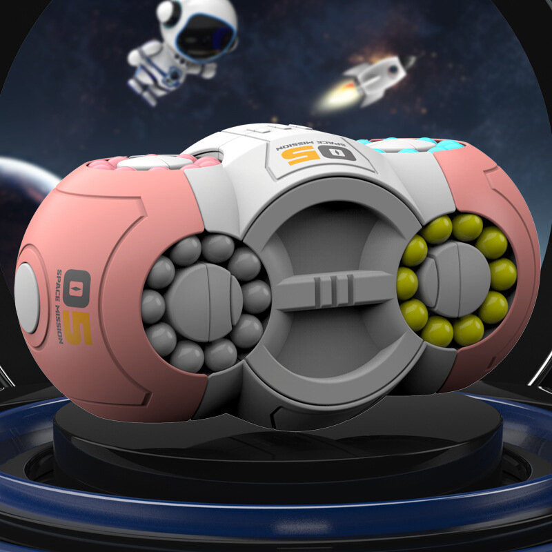 Головоломка для детей и взрослых, аналог кубик рубика / антистресс для детей и взрослых, развивающая игра, цвет розовый