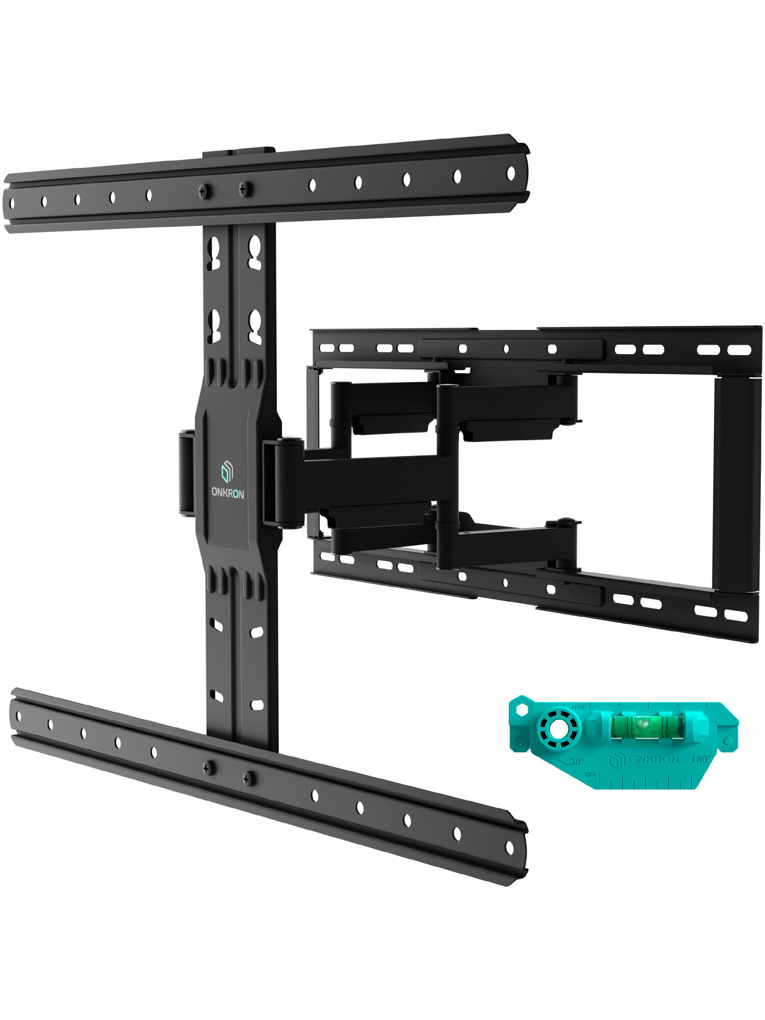Кронштейн для телевизора 32"-90" ONKRON SM6 настенный, наклонно-поворотный, до 50 кг, чёрный