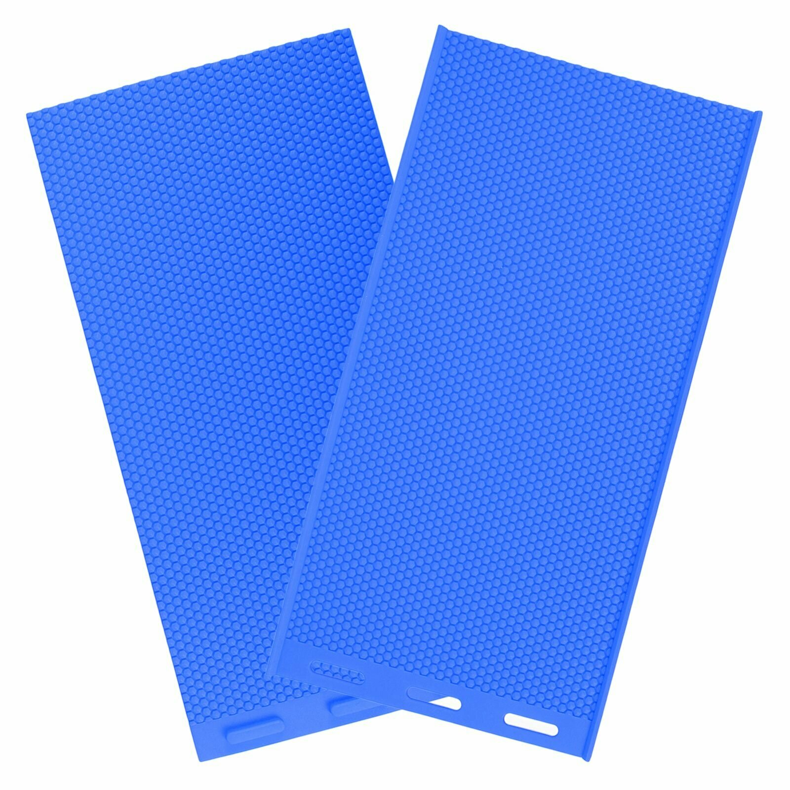 Форма из силикона для сотовых вощин синего цвета, для создания свечей и пчеловодства