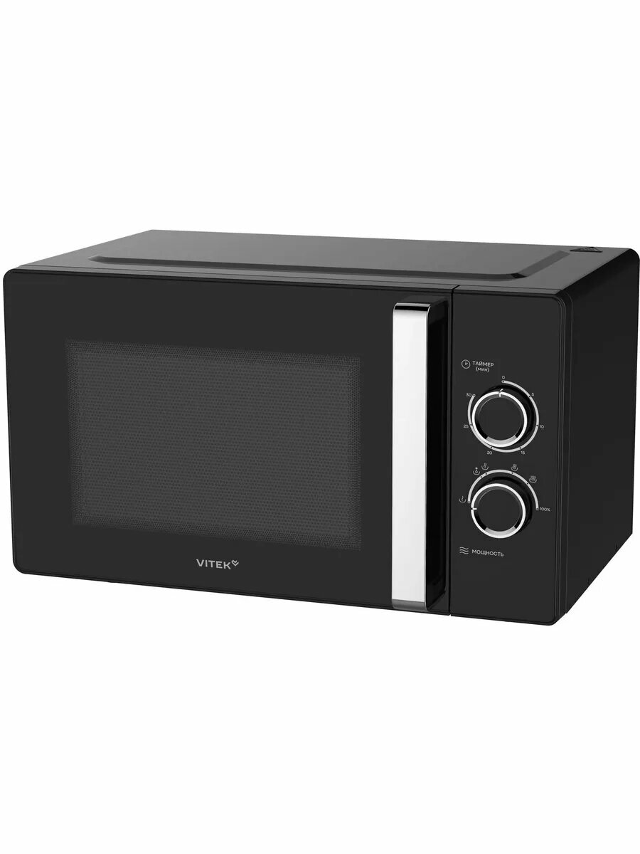 Микроволновая Печь Vitek VT-MW1225 25л. 900Вт черный/хром