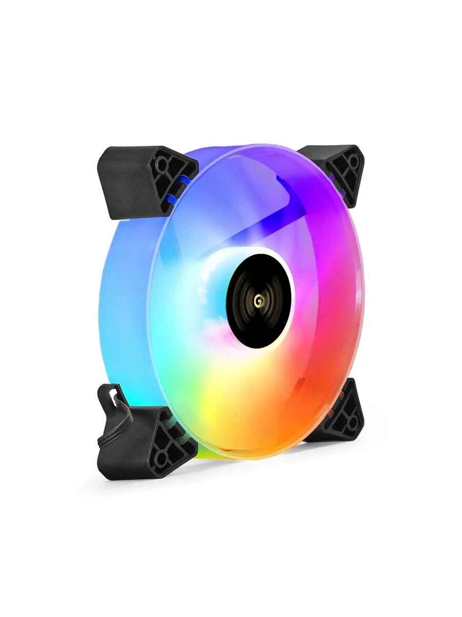 Вентилятор EX295966RUS 12В DC с подсветкой EX12025HM3PM. FRGB