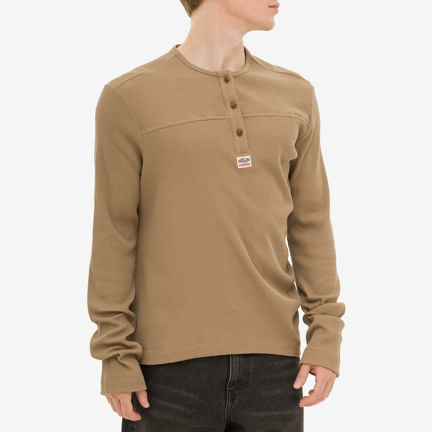 Джерси хоккейное Commission ЛОНГСЛИВ COMMISSION TWISTED HENLEY, размер S, Khaki — фото 1