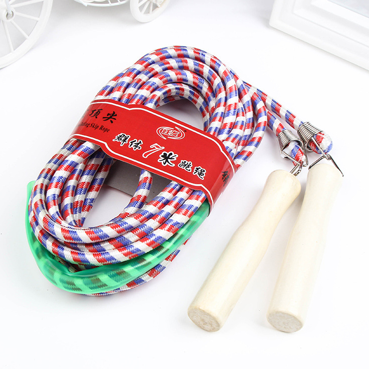 Скакалка групповая, длинная скакалка для совместного использования, детская скакалка с ручным приводом, скакалка для