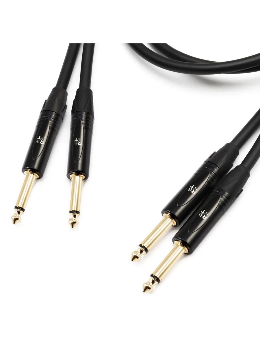 Кабель межблочный Radiotehnika "Volna M02", 2х0.5мм2, 3м, черный