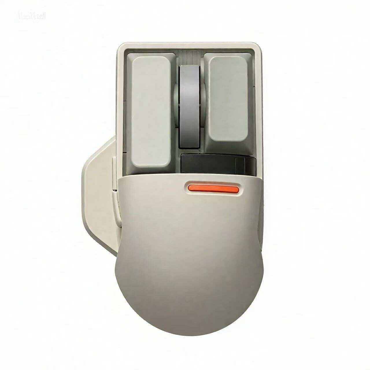 Компьютерная мышь LOFREE Wireless Three-Mode PBT Office with OLED Display, DPI, Vintage Gray