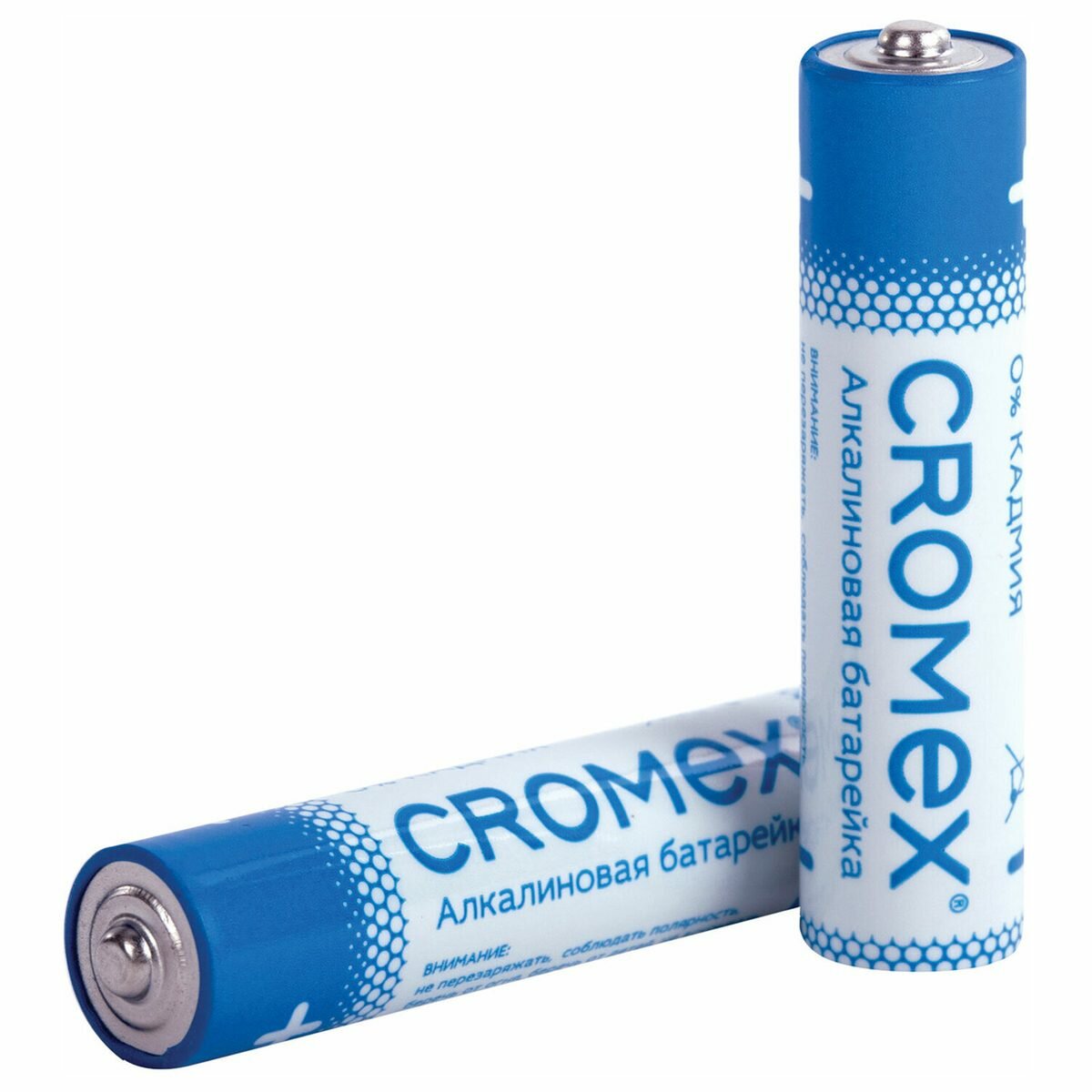 Батарейка Cromex Alkaline AAA (LR03, 24А) (спайка, 12шт.) (456259), 5 уп.