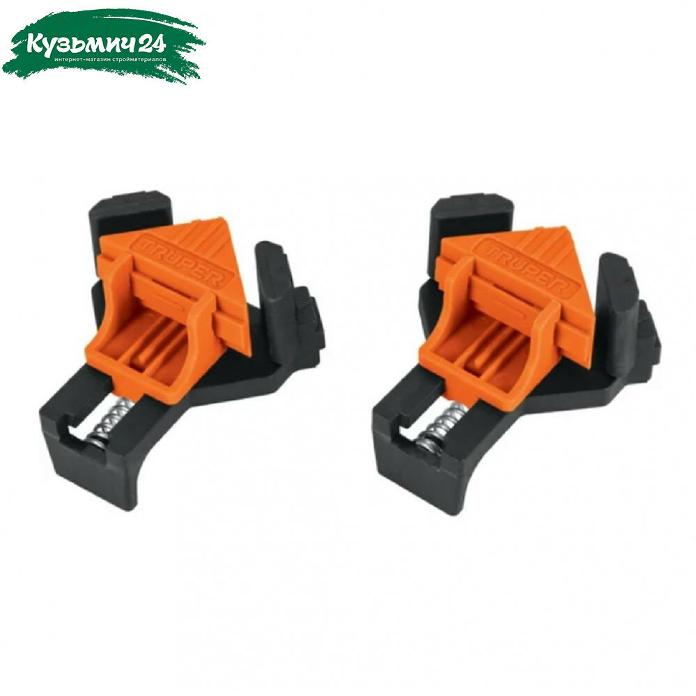 Угловые зажимы Truper PESQ-1, 102234, механический зажим, в упаковке 2 штуки