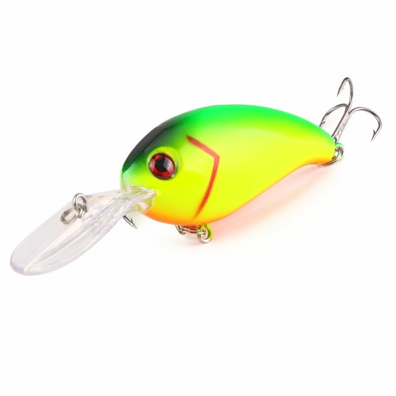1шт Плавающий воблер CR0033C шумная жесткая приманка Topwater Fishing Wobbler 10см-14.5г