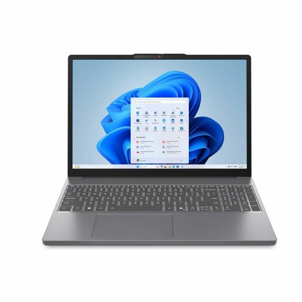 Ноутбук IdeaPad Slim 3 15IRH10 Arctic Grey 15.3" WUXGA IPS / Intel Core i5-1335U / 8 ГБ / SSD 512 ГБ / DOS