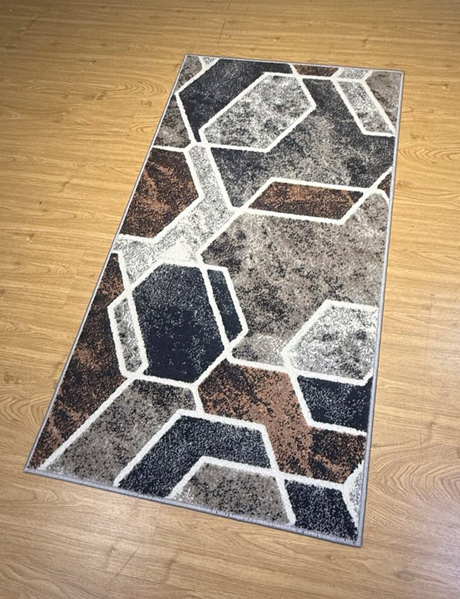 Ковер Меринос Boston D753, 80x150см, прямоугольная форма, джутовая основа