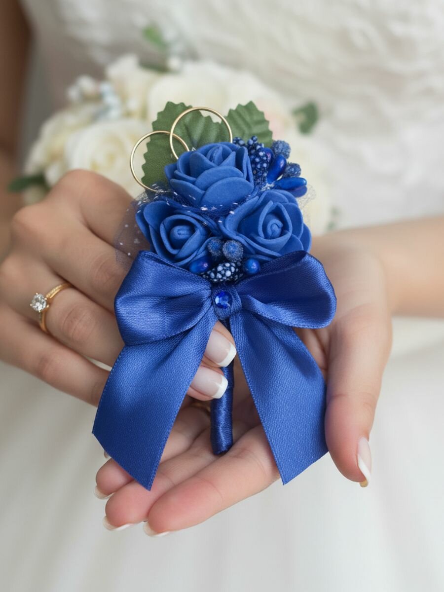 Бутоньерка для жениха или свидетеля