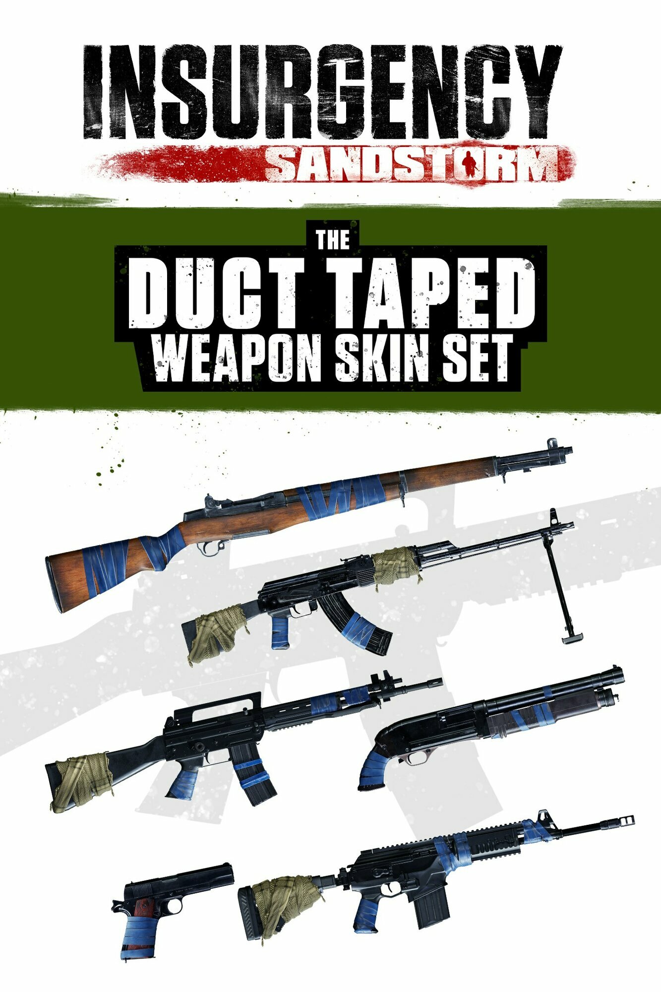 Дополнение Insurgency: Sandstorm - Duct Taped Weapon Skin Set — Xbox Series X|S, Xbox One, PC — Цифровая версия