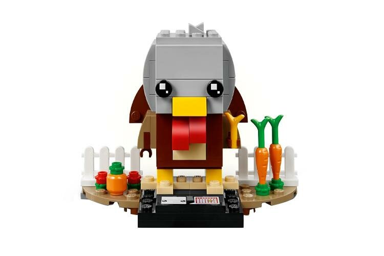 Конструктор LEGO BrickHeadz Праздничная индейка 40273, Thanksgiving Turkey