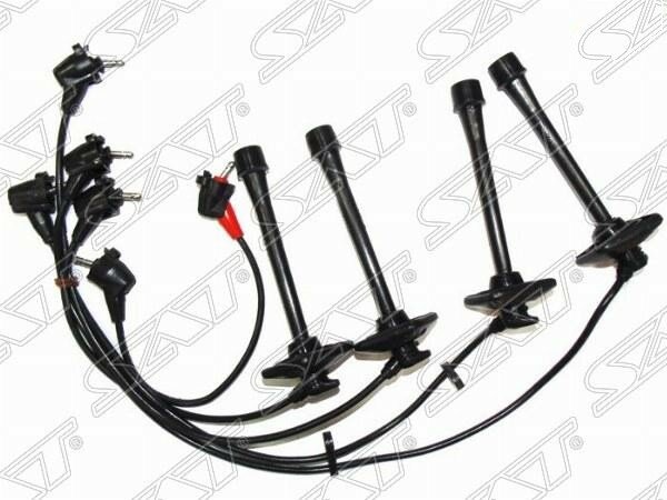 Провода высоковольтные SAT ST-90919-21583 TOYOTA CORONA/CARINA ST190 94-96 4S-FE квадратные резиновые