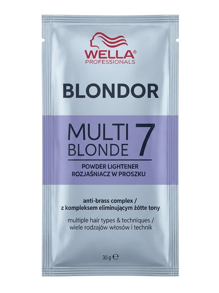 Wella Professionals Blondor Multi Blonde Осветляющий порошок для волос, пудра для обесцвечивания 30 г