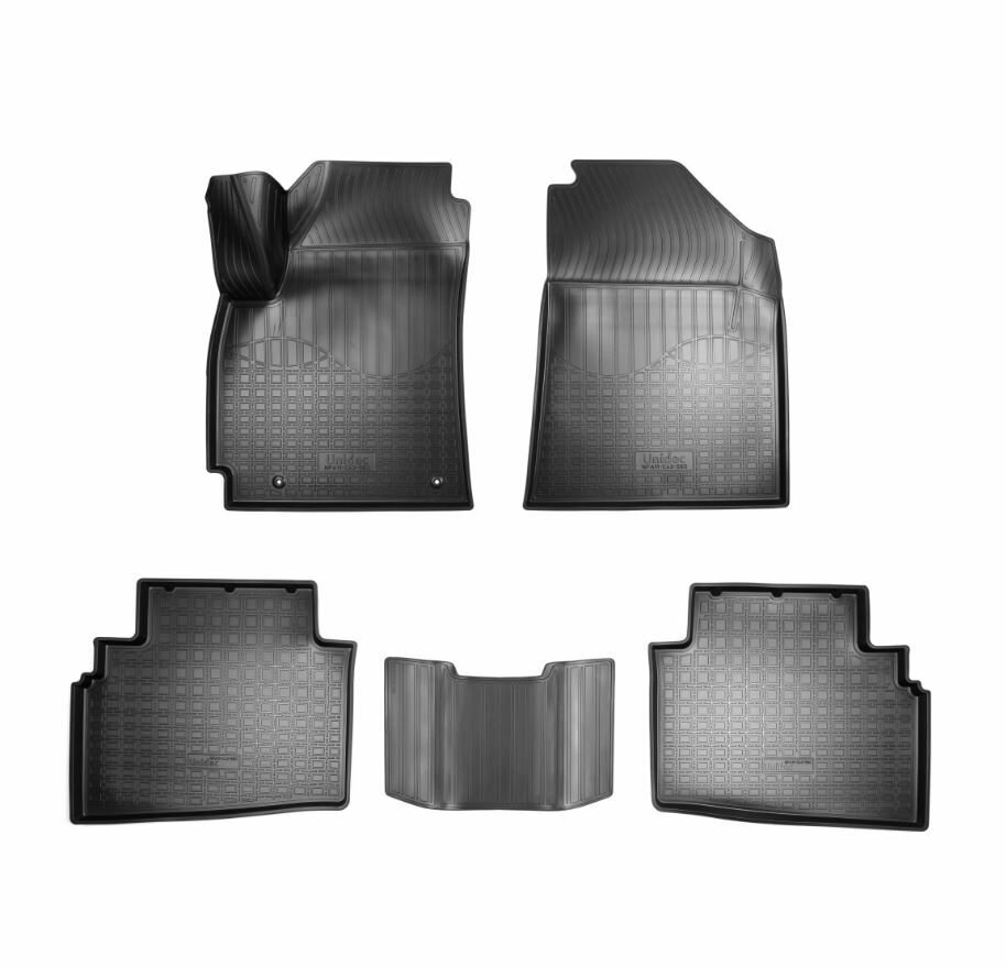 Коврики салонные для Kia Seltos 3D 2019 NORPLAST NPA11-C43-560