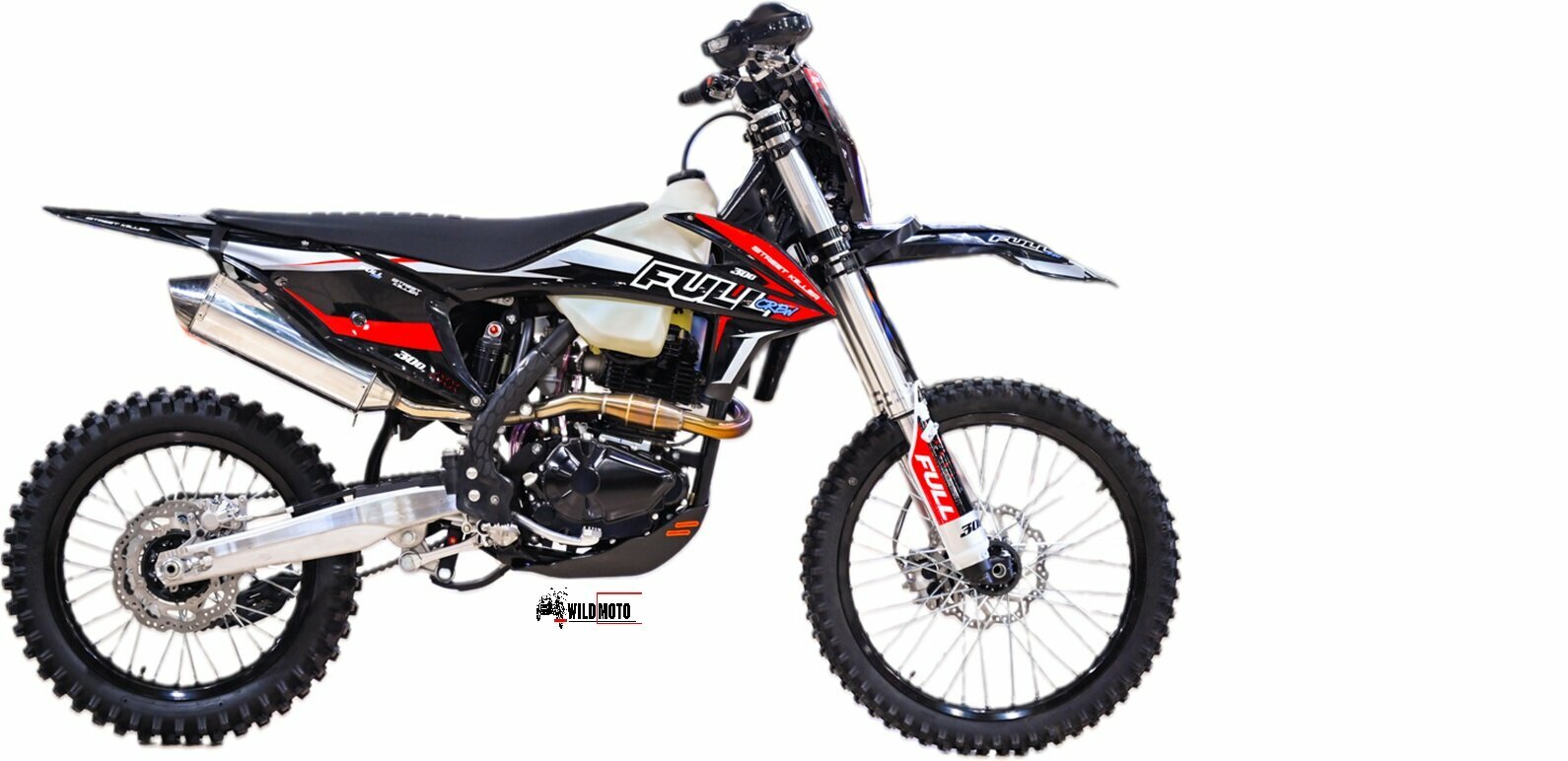 Мотоцикл кроссовый / эндуро FullCrew Enduro Pro 174NB, 21/18. ✅30 л. с.