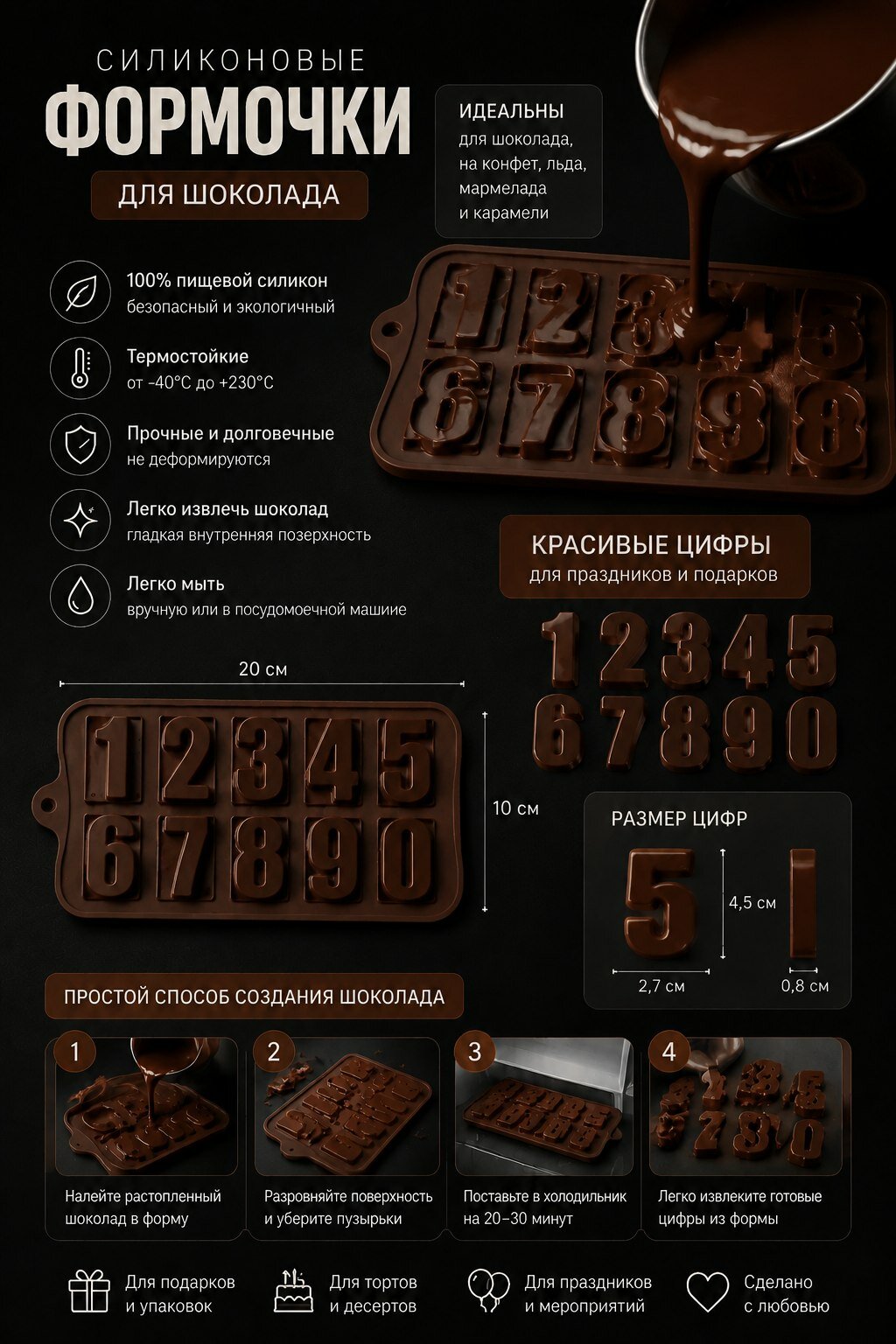 Формочки для Шоколада — фото 1