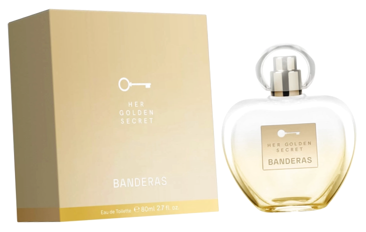 Духи для женщин Antonio Banderas Her Golden Secret 80 мл - Бандерас Голден Сикрет