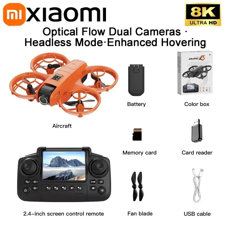MIJIA YL3 Дрон 8K Orange-8K HD-Screen