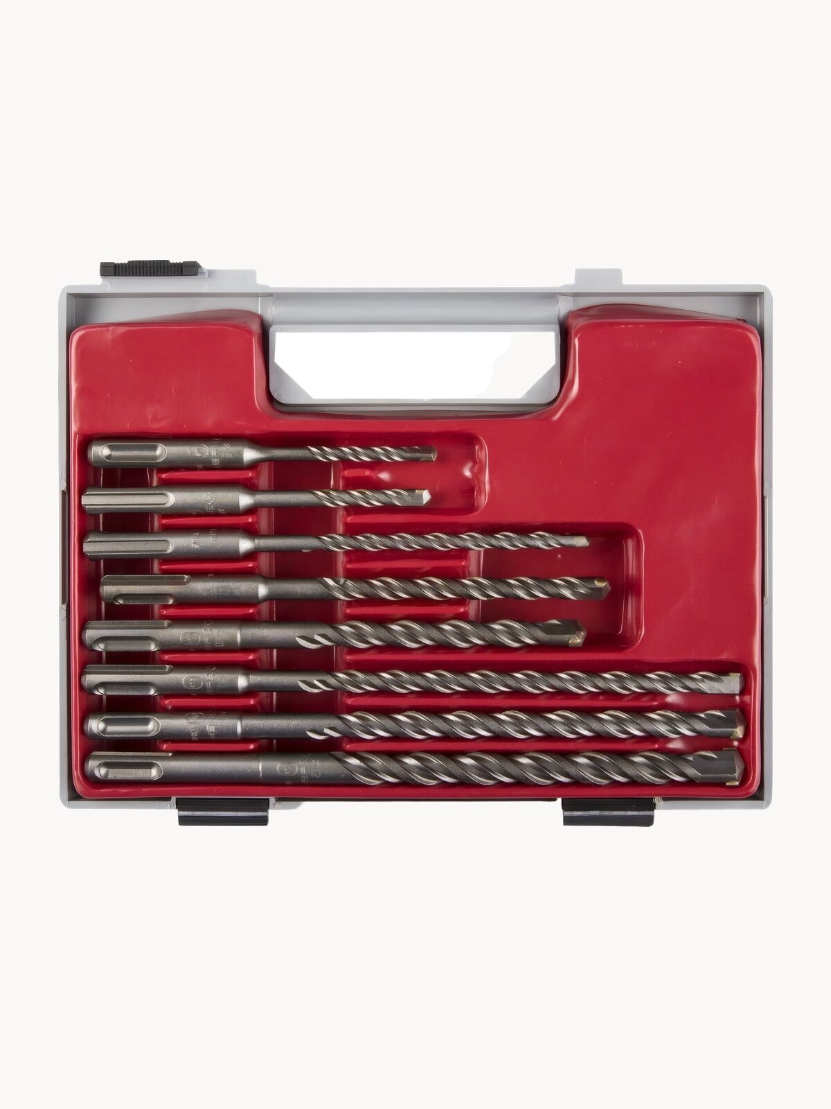 Набор буров Зубр Профессионал SDS-plus 8 шт: 5x110, 6x110, 6x160, 8x160, 10x160, 8x210, 10x210, 12x210 мм