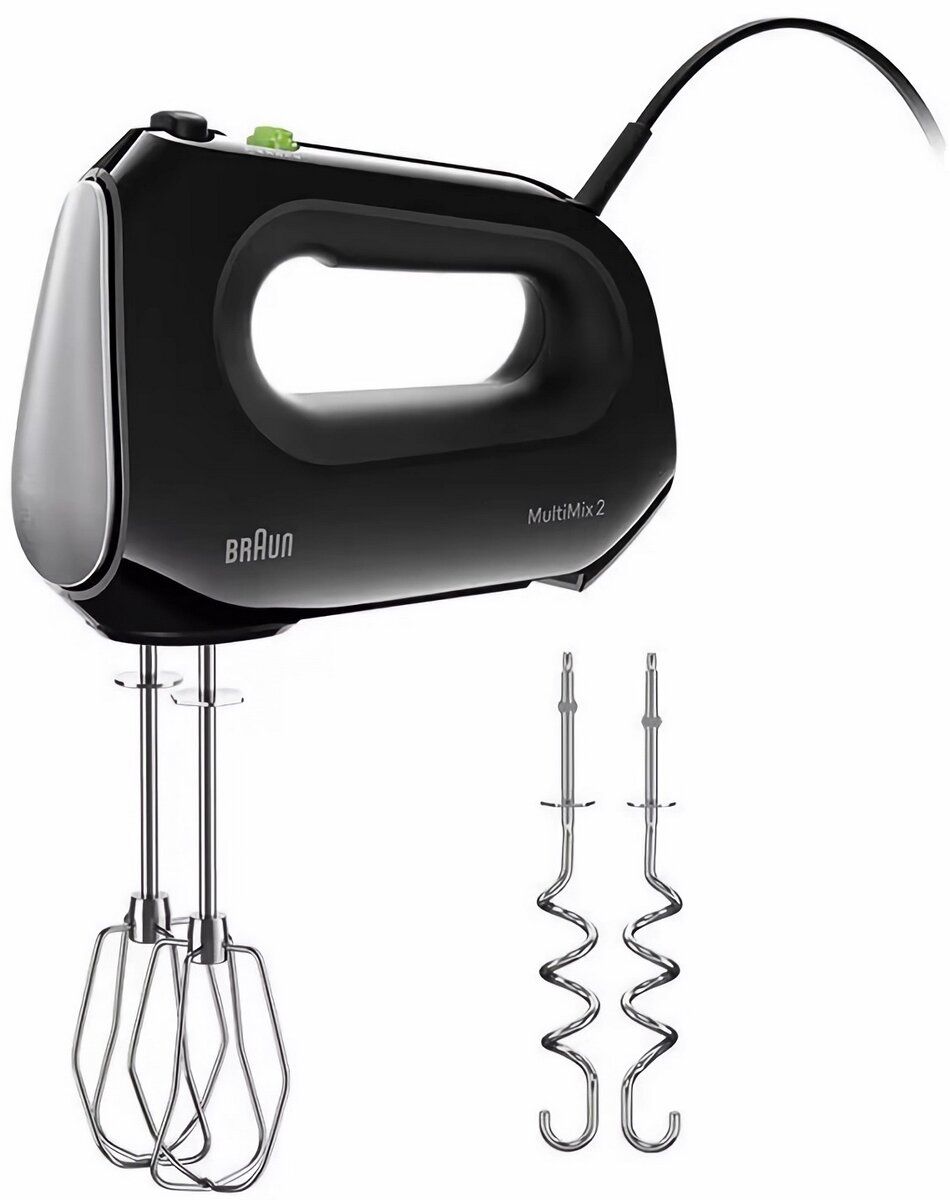 Миксер BRAUN HM2110BK MultiMix 2, черный