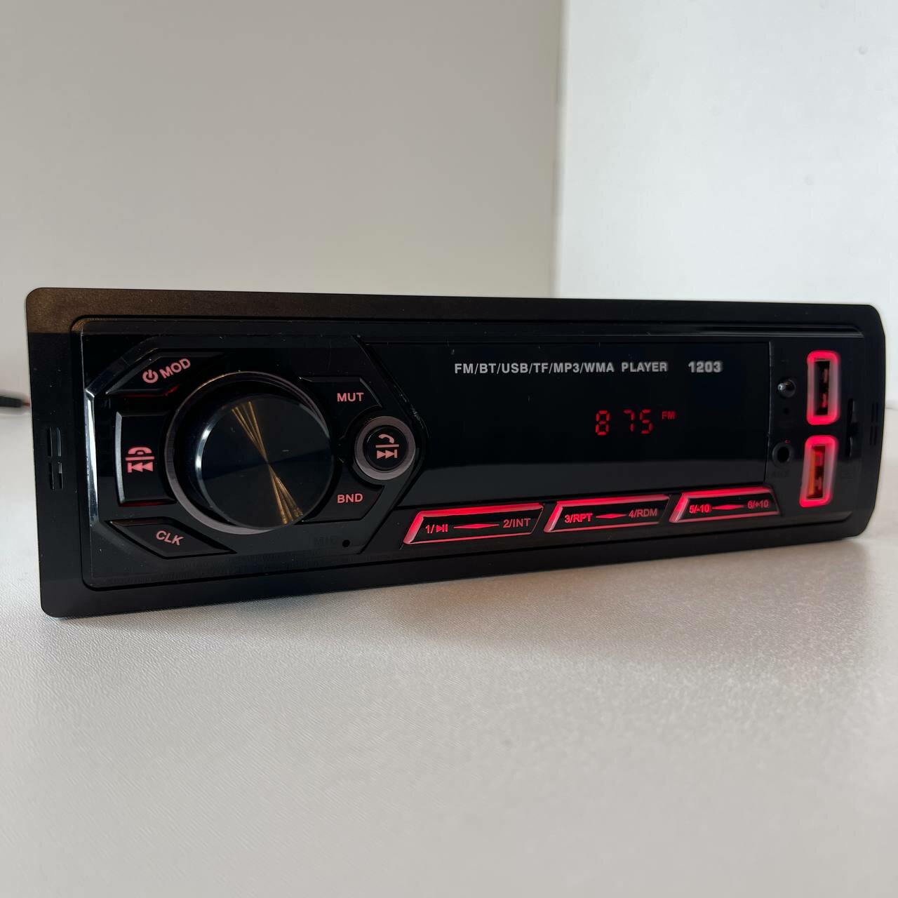 Автомагнитола 1203, диагональ: 1", 1 DIN, 2ГБ/4ГБ