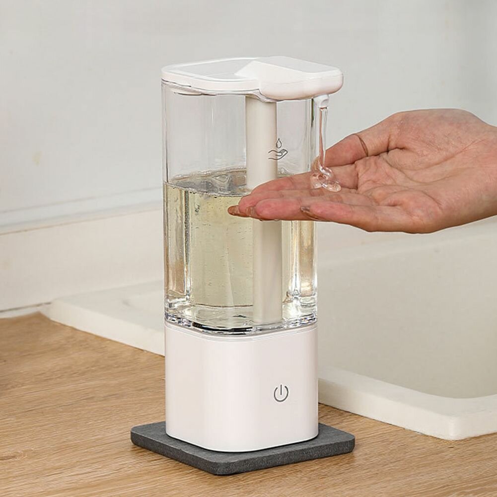 Автоматический индукционный умный дозатор мыла/стирального порошка, дезинфицирующее средство для рук на кухне и в ванной, гель для душа, контейнер для шампуня -hj