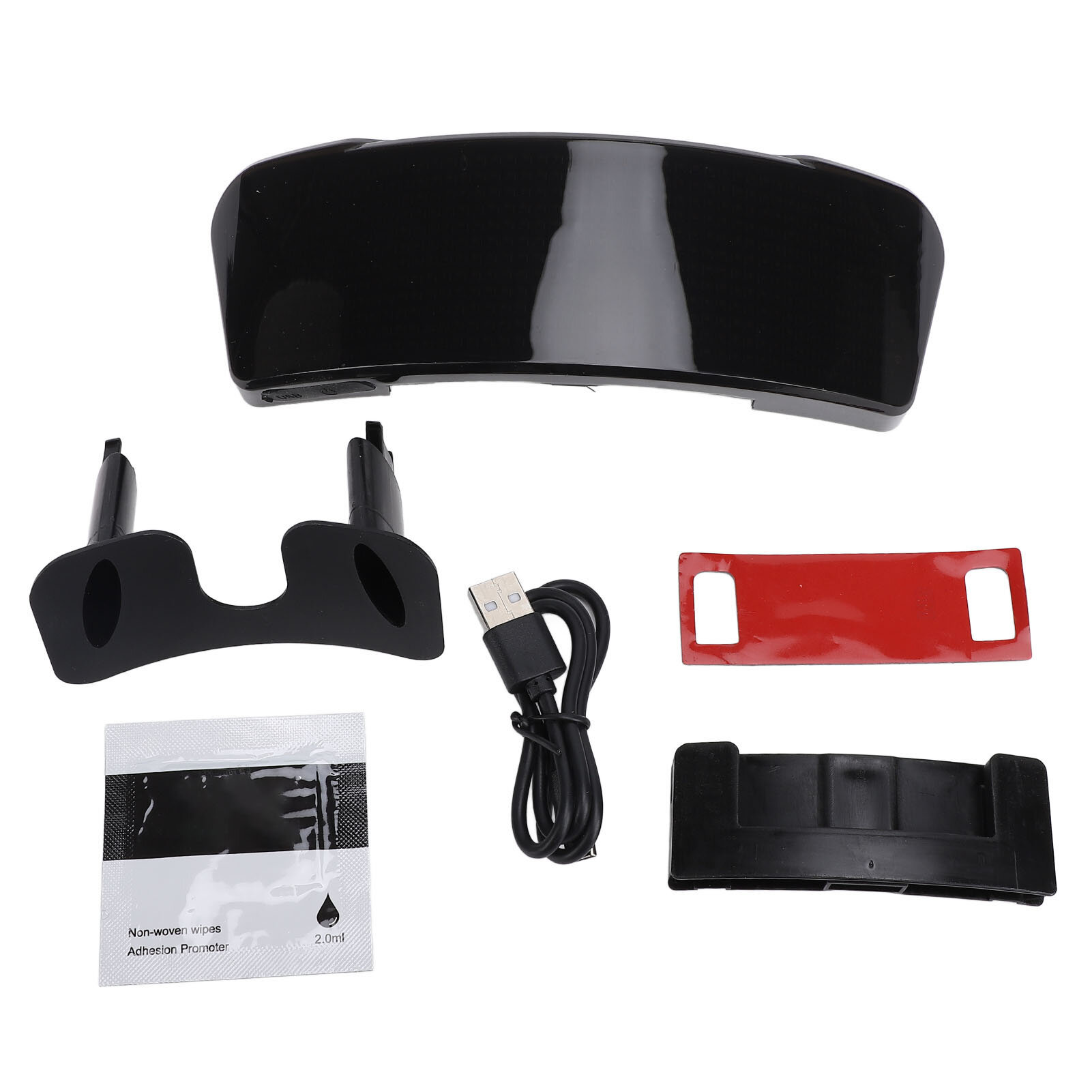 Беспроводной светодиодный набор для шлема, Bluetooth, управление с APP, для ночной езды