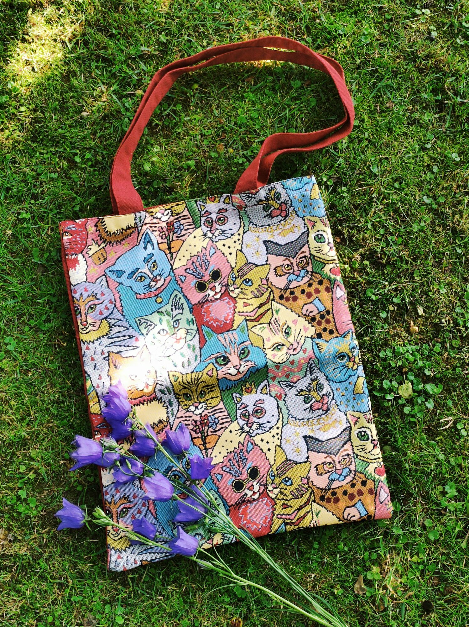 Сумка шоппер  Кошки "Мур-Мур"