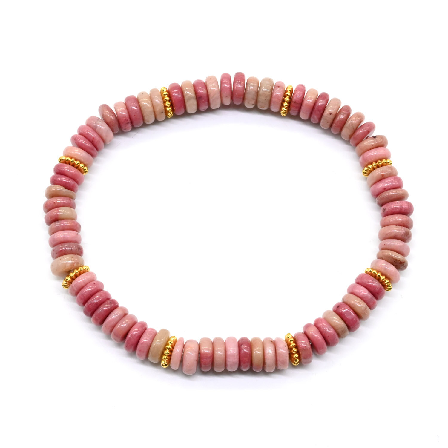 Браслет, родонит