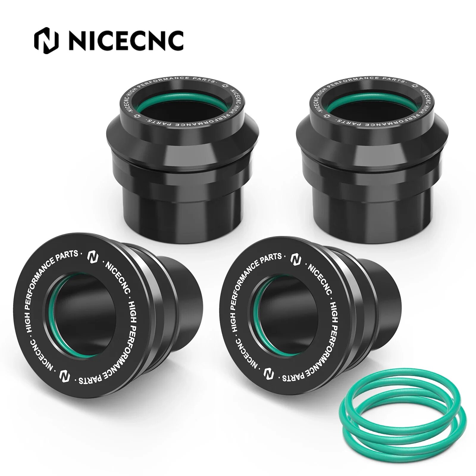 NICECNC проставки для ступицы переднего и заднего колеса с уплотнительными кольцами для KTM 125 200 250 300 350 450 500 EXC EXC-F XC-W XCF-W 2017-2023 Kit