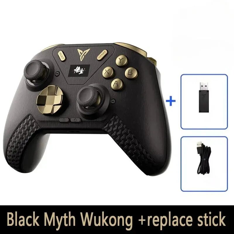 Flydigi APEX 4 Игровой контроллер Black Myth WuKong Handle Elite Force Запускает беспроводную обратную связь