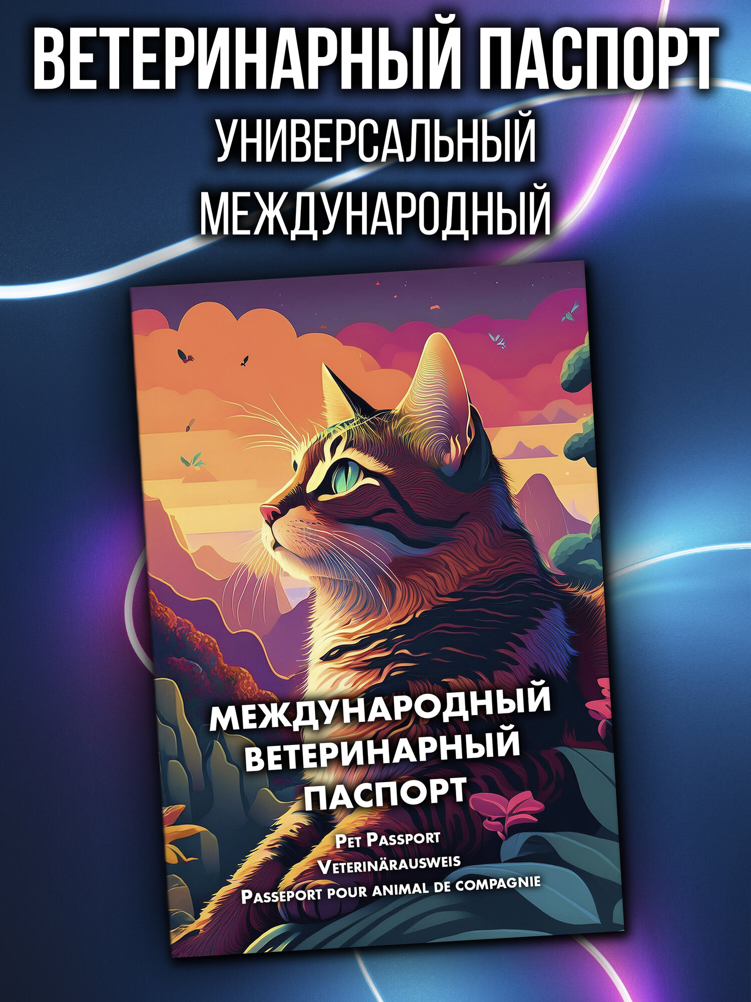 Ветеринарный паспорт для кошек и собак, международный