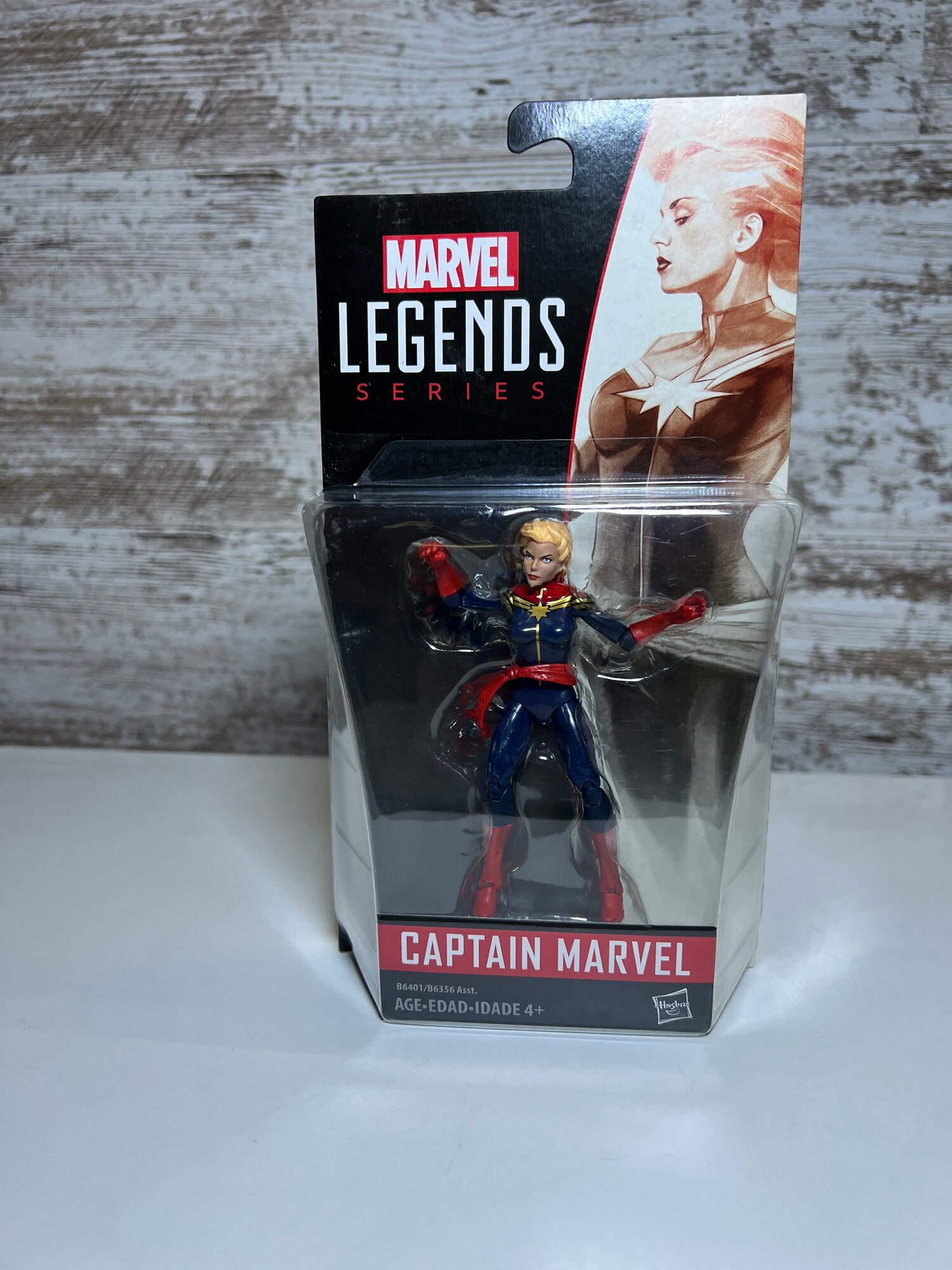 Фигурка Капитан Марвел, Captain Marvel, Marvel Legends, 10 см от Hasbro