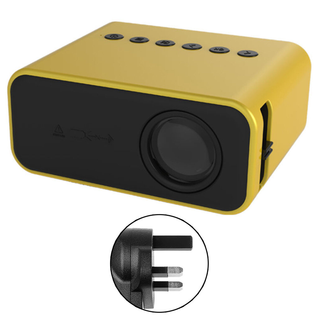 Домашний мини-проектор-Британский стандарт-желтый