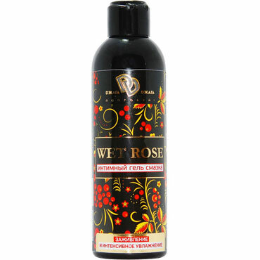 Djaga-Djaga Wet Rose, 200 мл Интимный гель-смазка с заживляющим эффектом