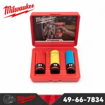 Milwaukee Набор головок 1/2SHOCKWAVE