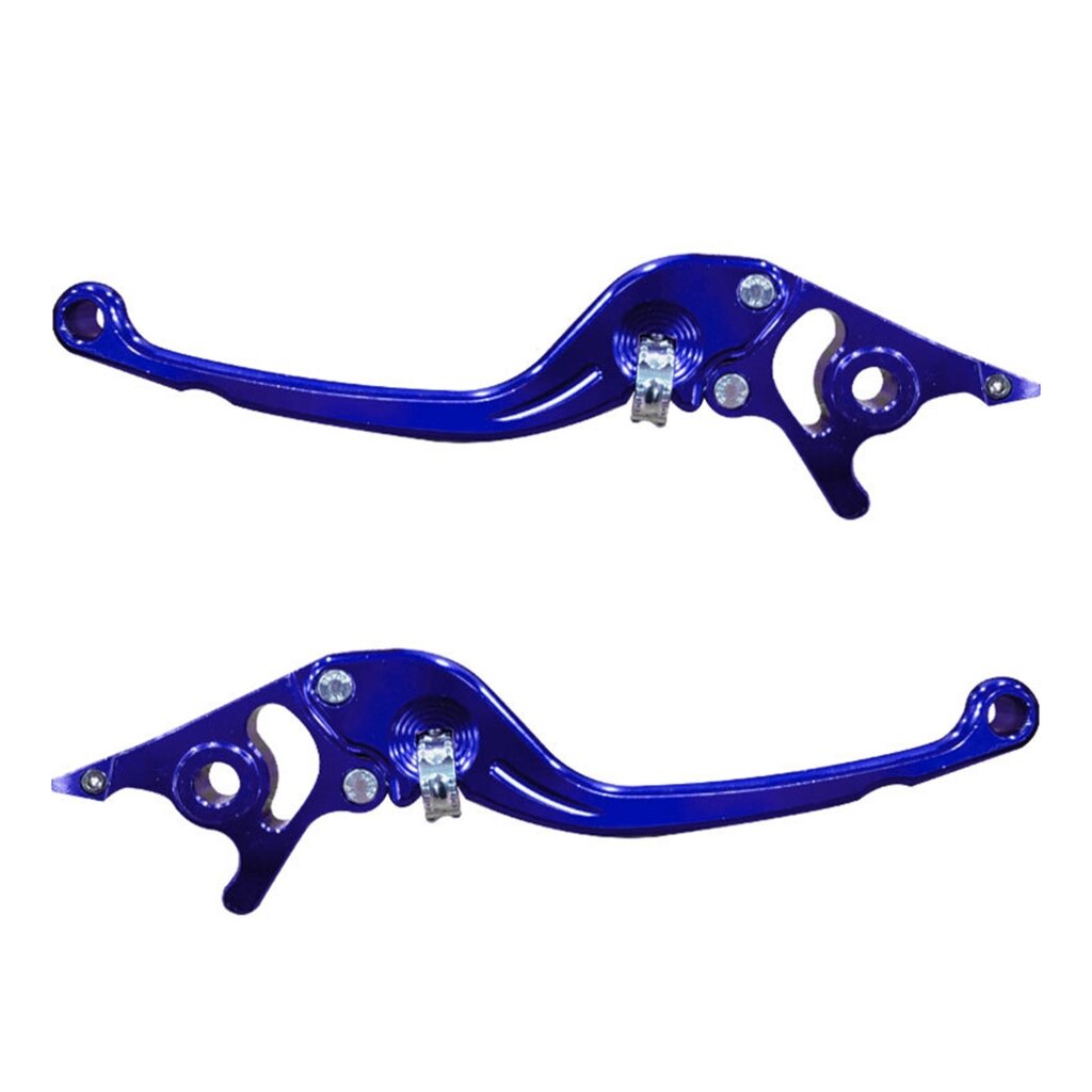 1 Пара рычагов тормозной ручки сцепления мотоциклов, подходит для большинства модельных мотоциклеточных рычагов рычаги мотоциклов