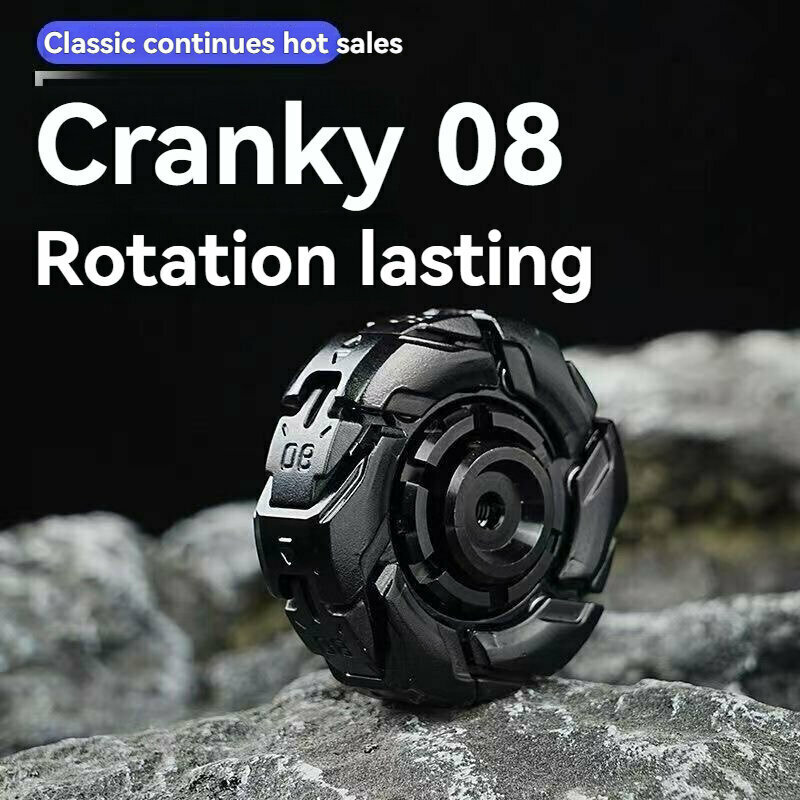 Спиннер EDC, антистрессовый, металлический, черный, от 3 лет