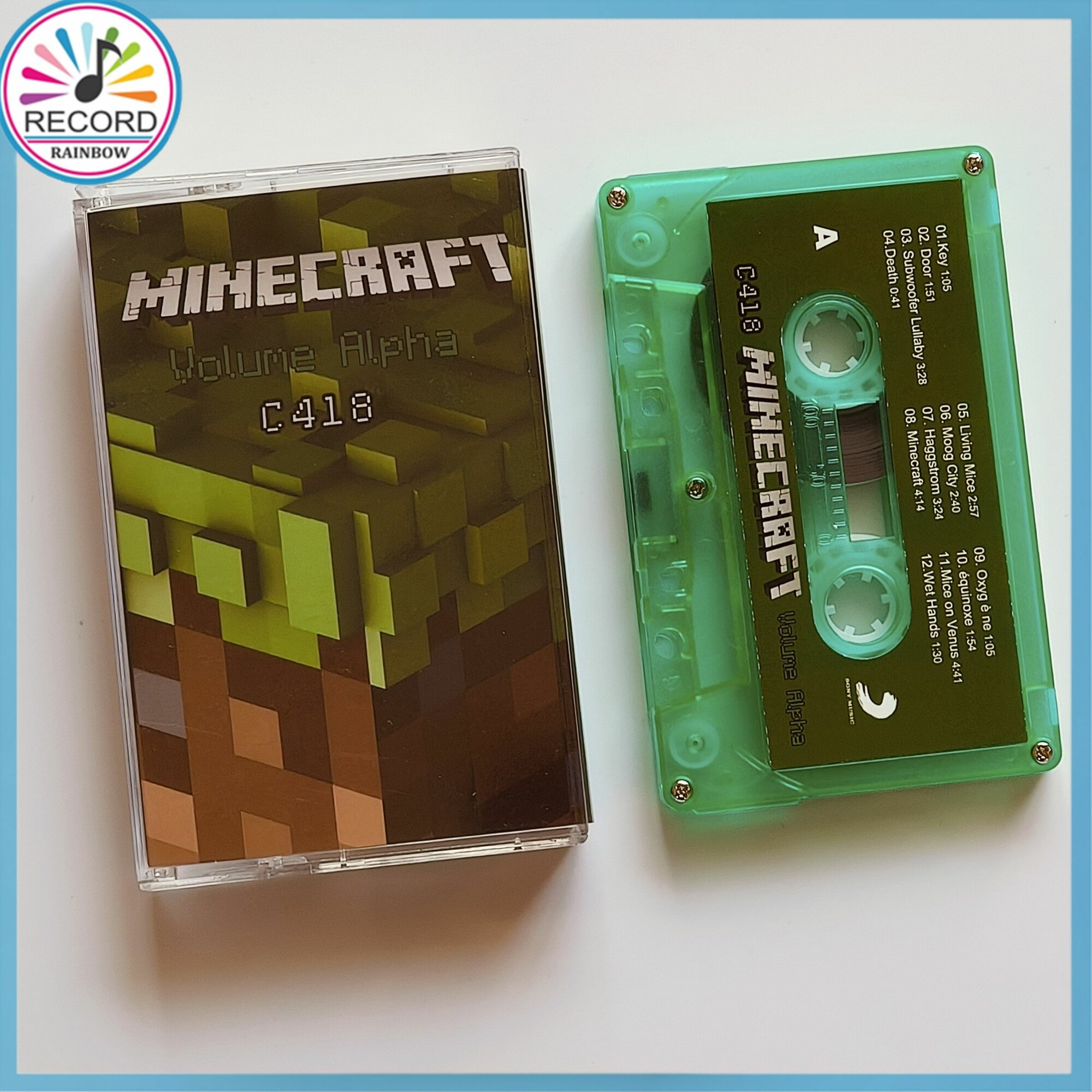 C418 Minecraft Volume Alpha кассета Совершенно новый Запечатанный