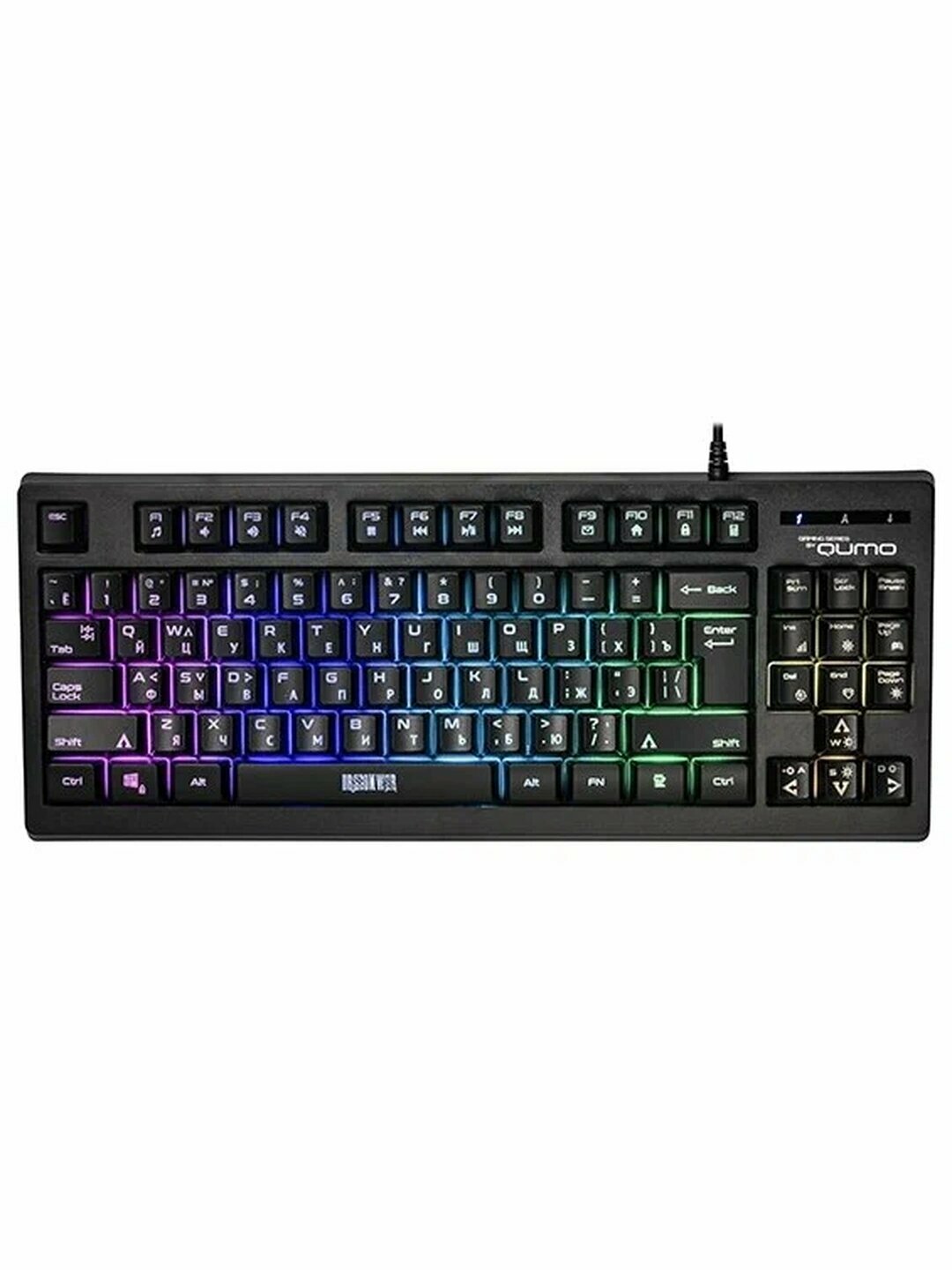Клавиатура игровая Qumo Inferno Dragon War K49 RGB Black USB (24079)