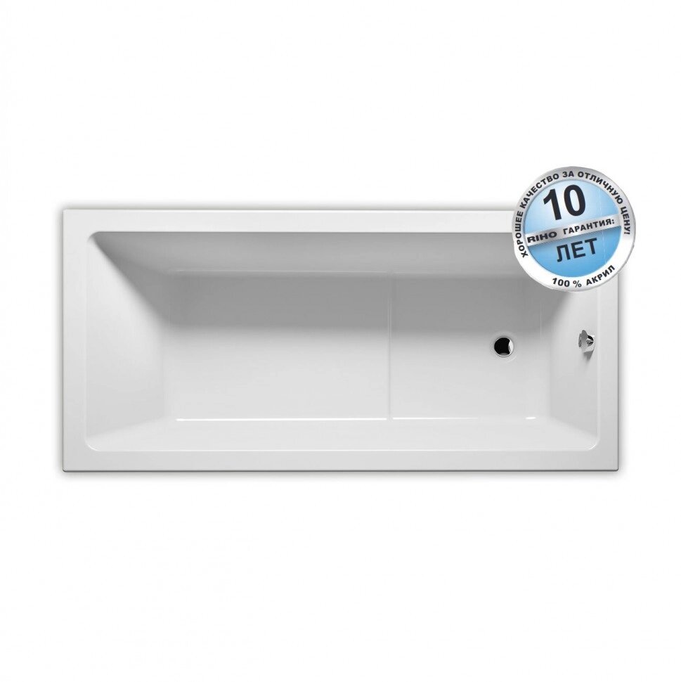 Акриловая ванна Riho Lusso Plus 170x80 B006001005 (BA1200500000000) без гидромассажа