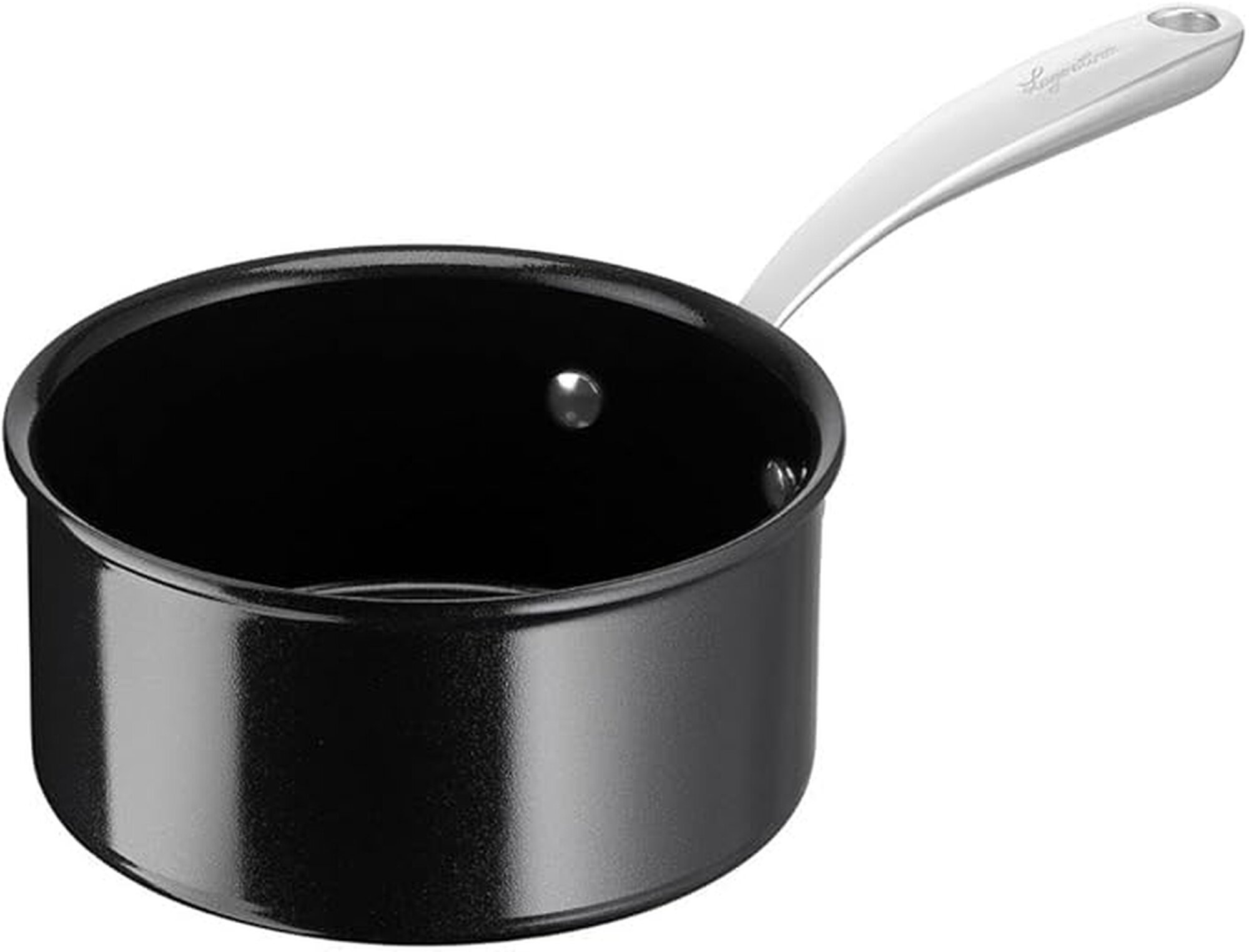 Сотейник - Lagostina Desideria - 16 см, из алюминия с керамическим покрытием, черный, B0DG3YDP8G