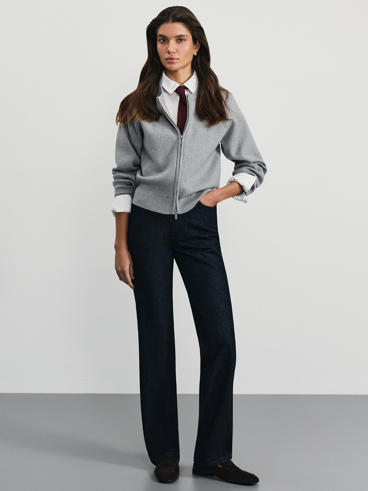 Джинсы straight 