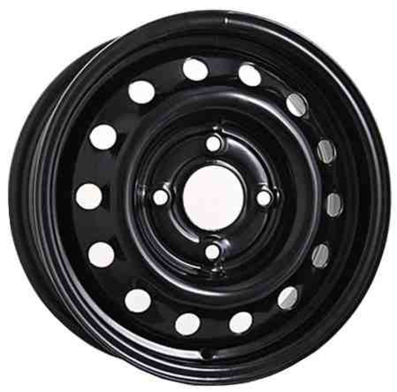 Диск колесный Trebl R-1728 7,0x17 5x114,3 Dia67.1 ET47 цвет BL (черный глянцевый)