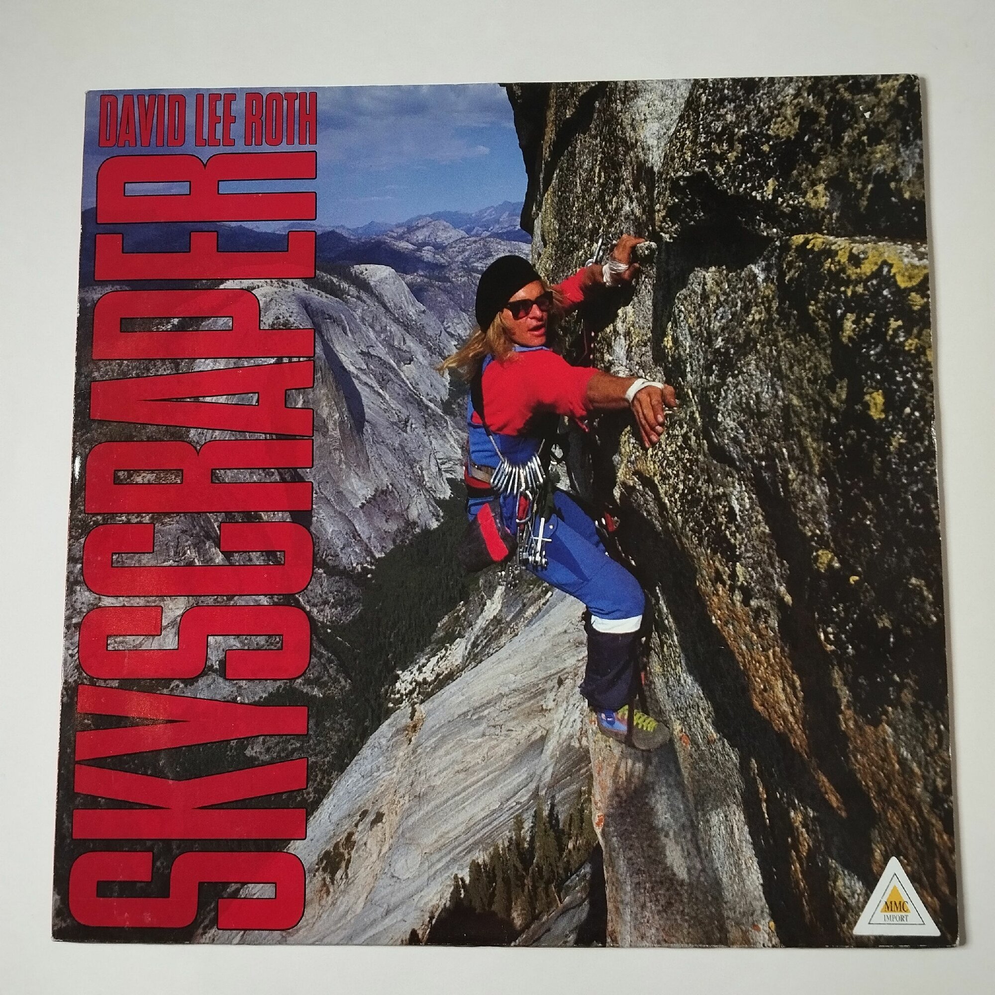 Винтажная виниловая пластинка LP David Lee Roth Skyscraper (Germany 1988)