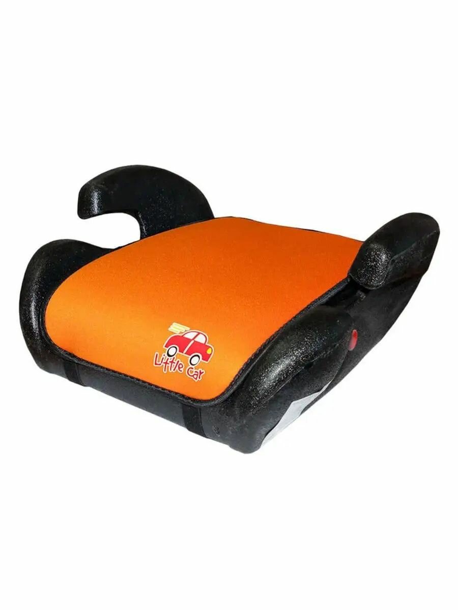 Бустер детский 22-36кг. Little Car Trip оранжевый
